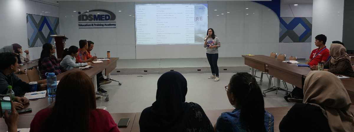 Having Fun with English Partner Class - idsMED indonesia!