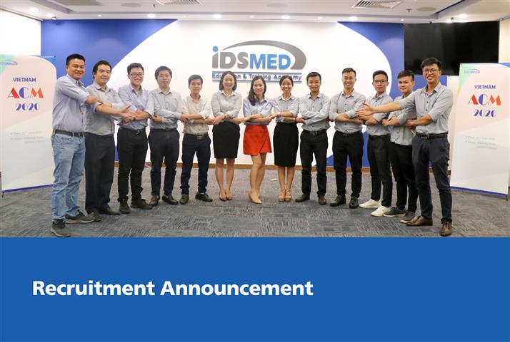 idsMED Việt Nam Thông Báo Tuyển Dụng