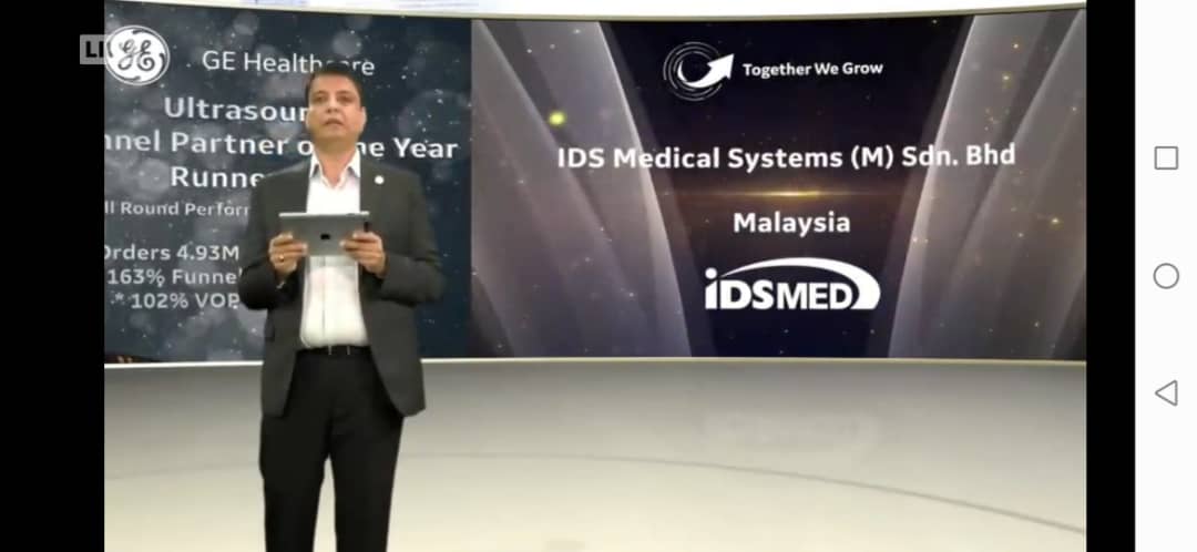 Ultrasound Team of idsMED Malaysia Bags GE Healthcare’s Ch...